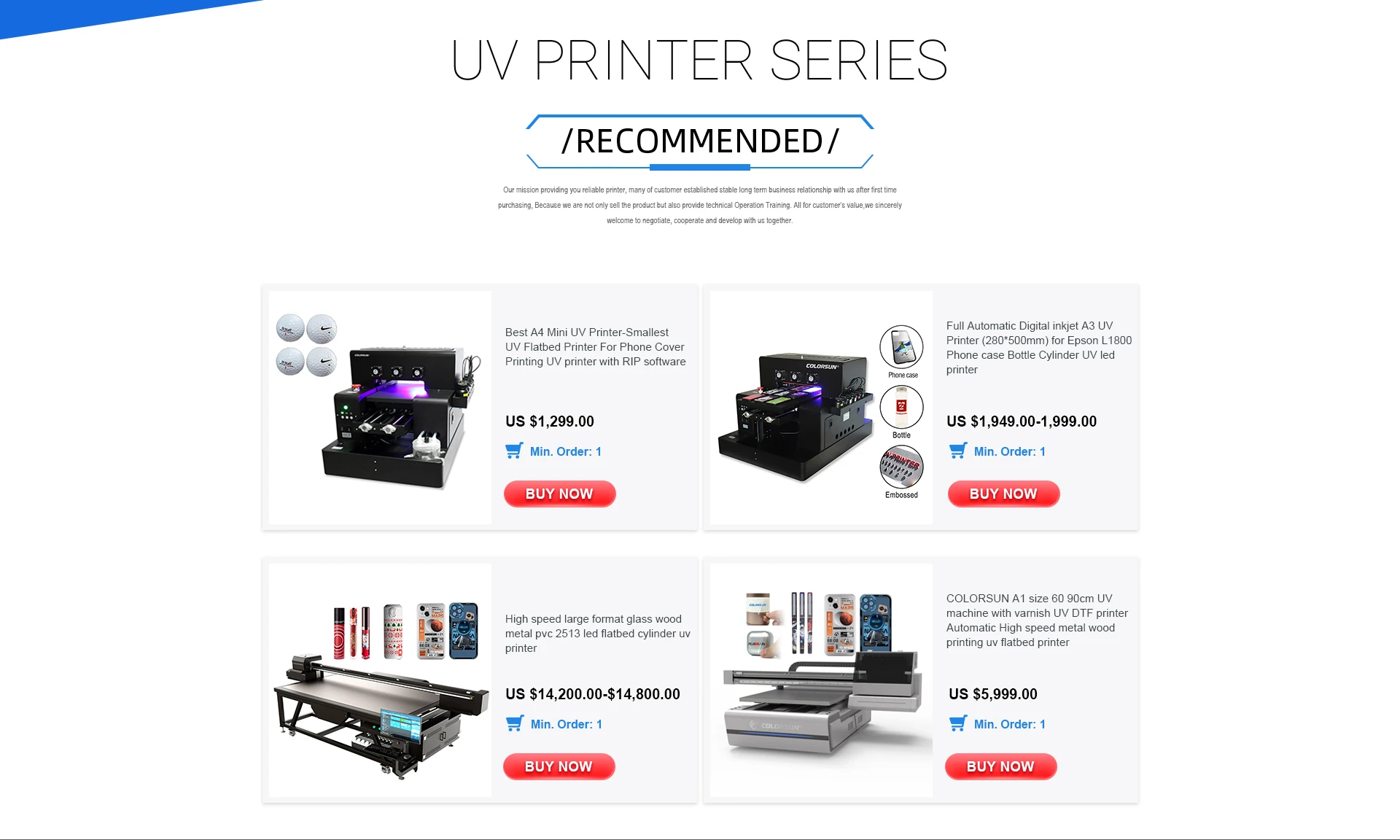 Shenzhen Colorsun Digital Technology Co., Ltd. - UV Printer, DTG Printer