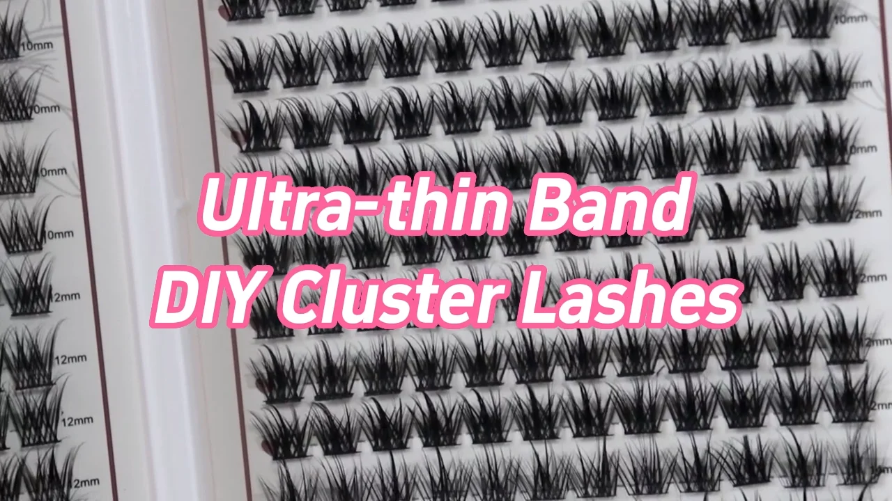 DIY Segmented Cluster Lashes: Extensions for Fuller Eyelashes
