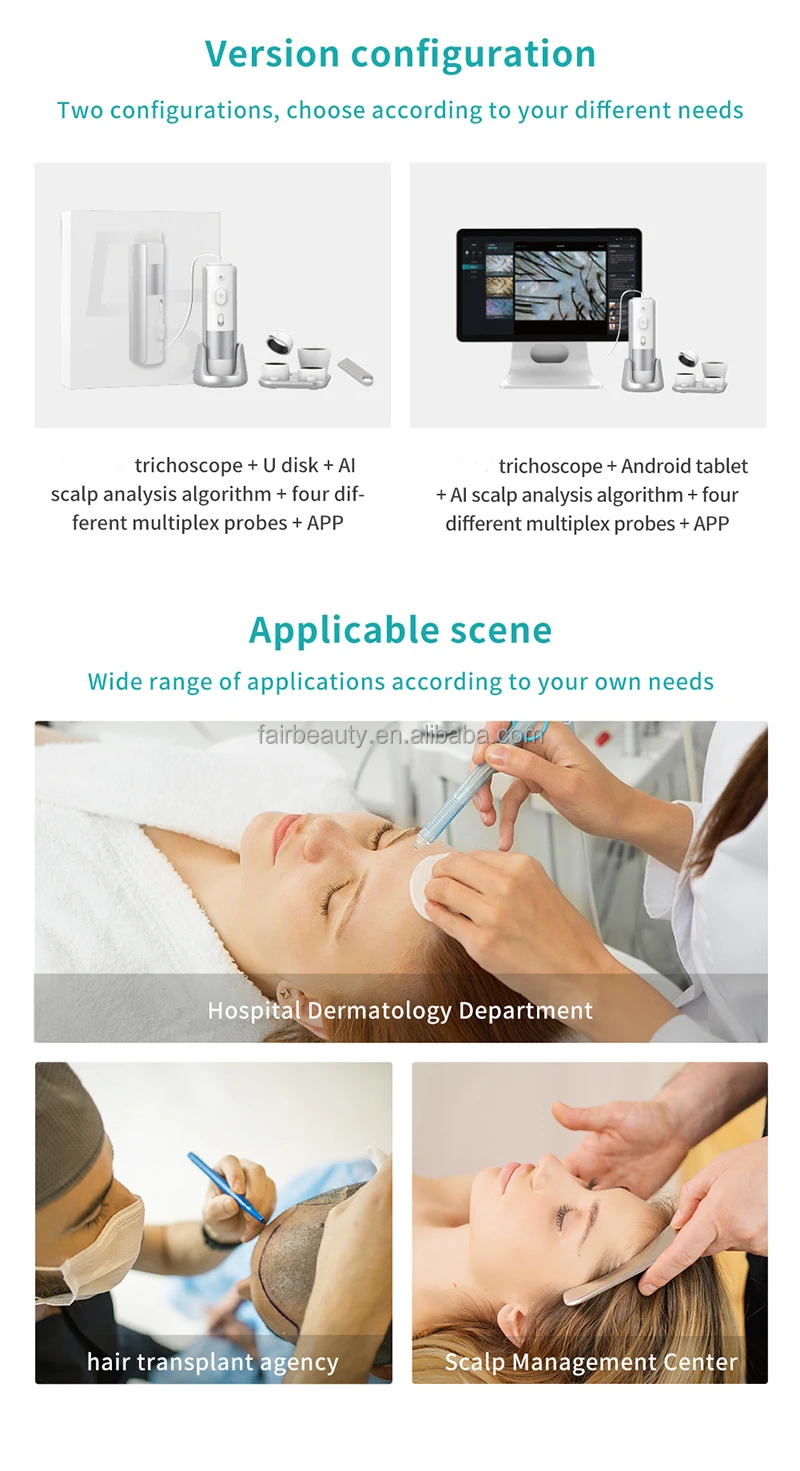 AI Intelligent Hair Tester - Analyze & Care for Your Scalp