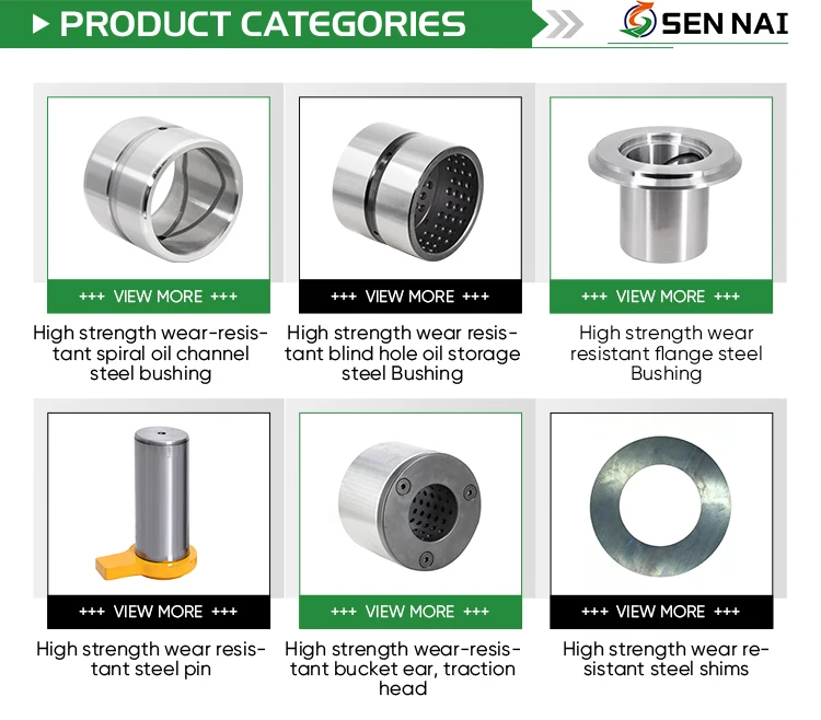 High Load-Bearing Capacity Heat Treated Hardened Steel Bushing with Oil ...