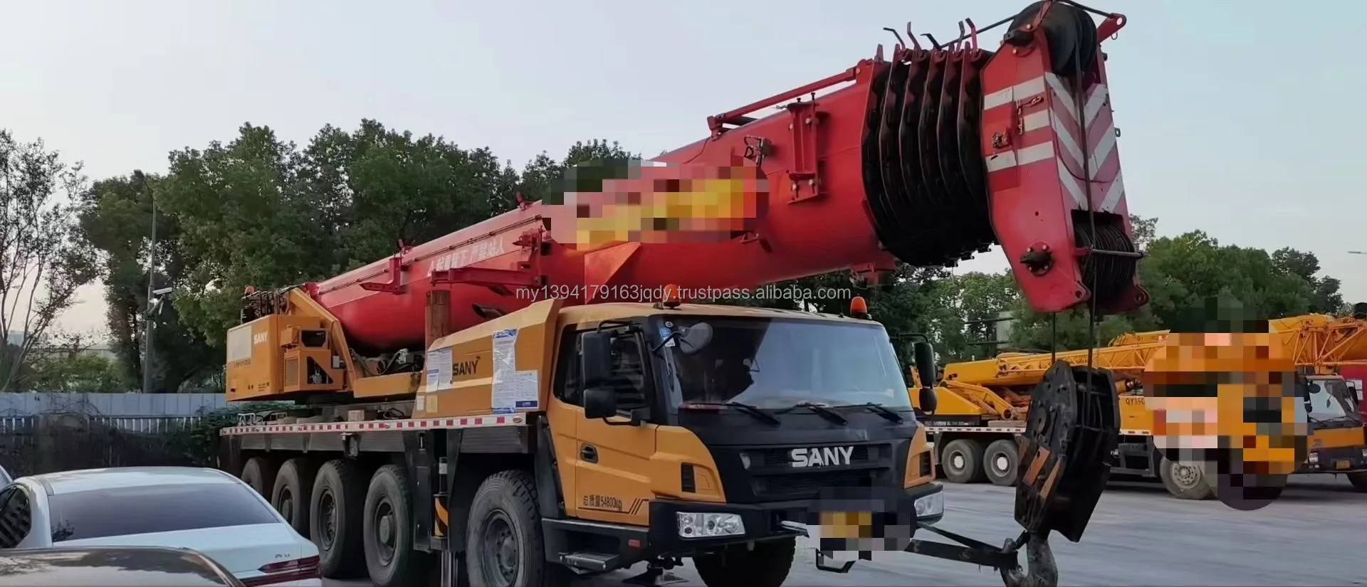 SANY STC500C5-8 STC500E SAC1300T7 50T 130T Truck Crane USED SAC3000C SAC4000T8 Stc800t6 SAC2000E ...