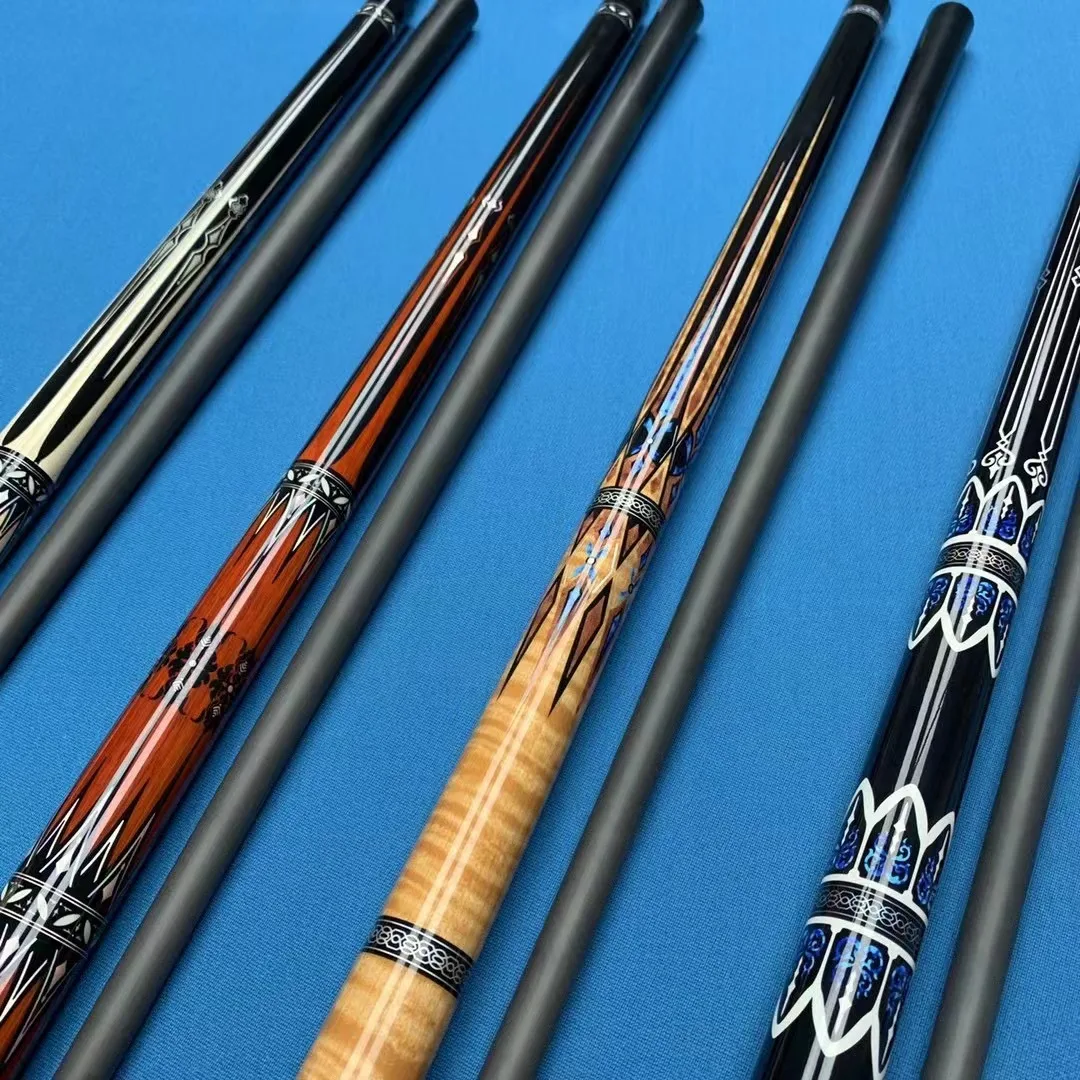 High-tech Yfen Carbon Fiber Shaft Pool Cue Stick - 11.75mm/12.5mm Tip