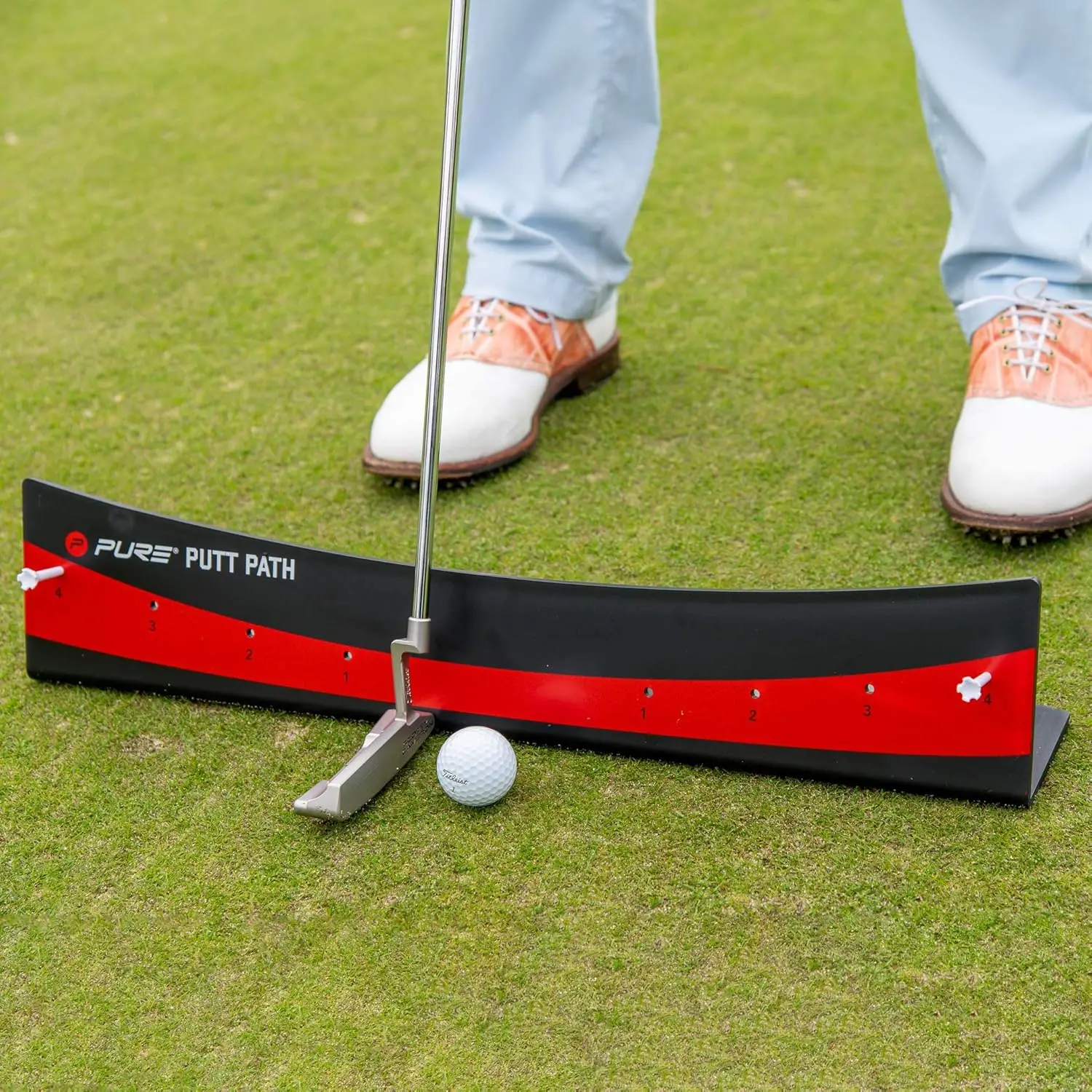 Golf Edge Putting Plane Rail Putting Track - Improve Your Game