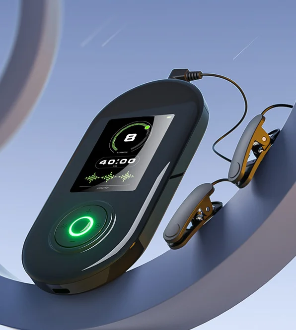 Handheld Sleep Aid EMS Microcurrent CES Pulse Device With Display ...