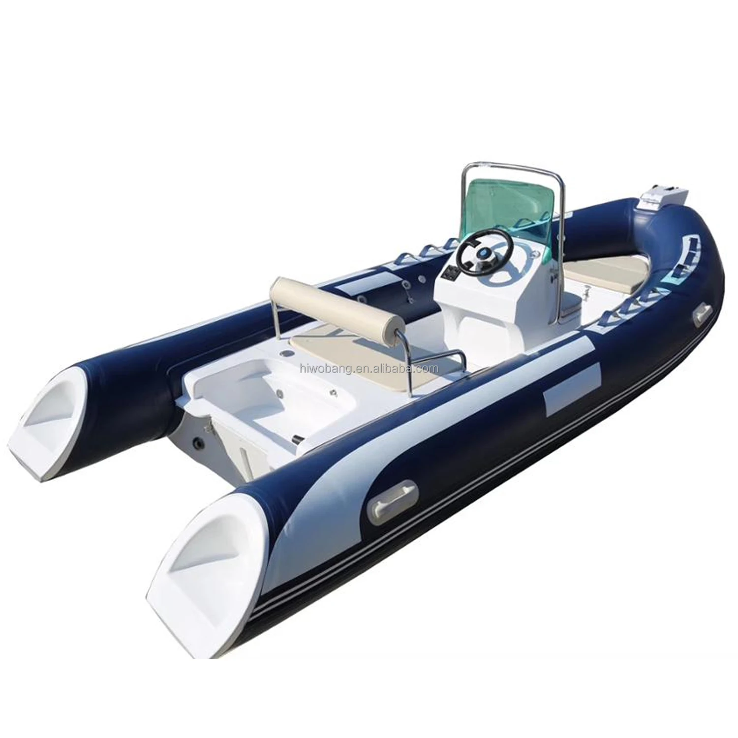 Aluminium Floor Inflatable Boat with Motor - Ideal for Fishing