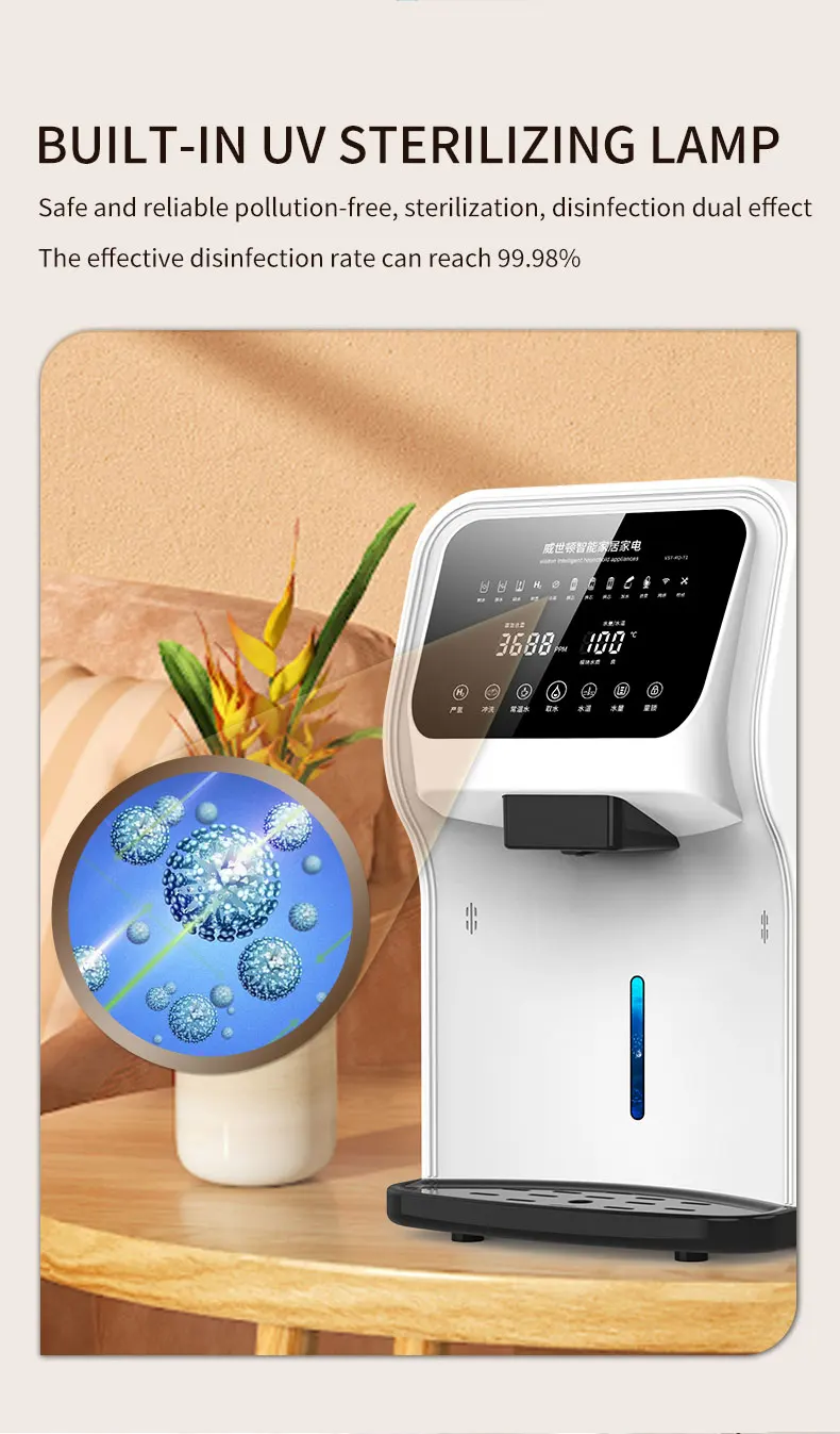 Multi-function Smart Technology Hydrogen Water Dispenser | tradekorea