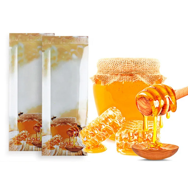 Custom Heat Seal Honey Sachet Packets - Moisture Proof Packaging for ...
