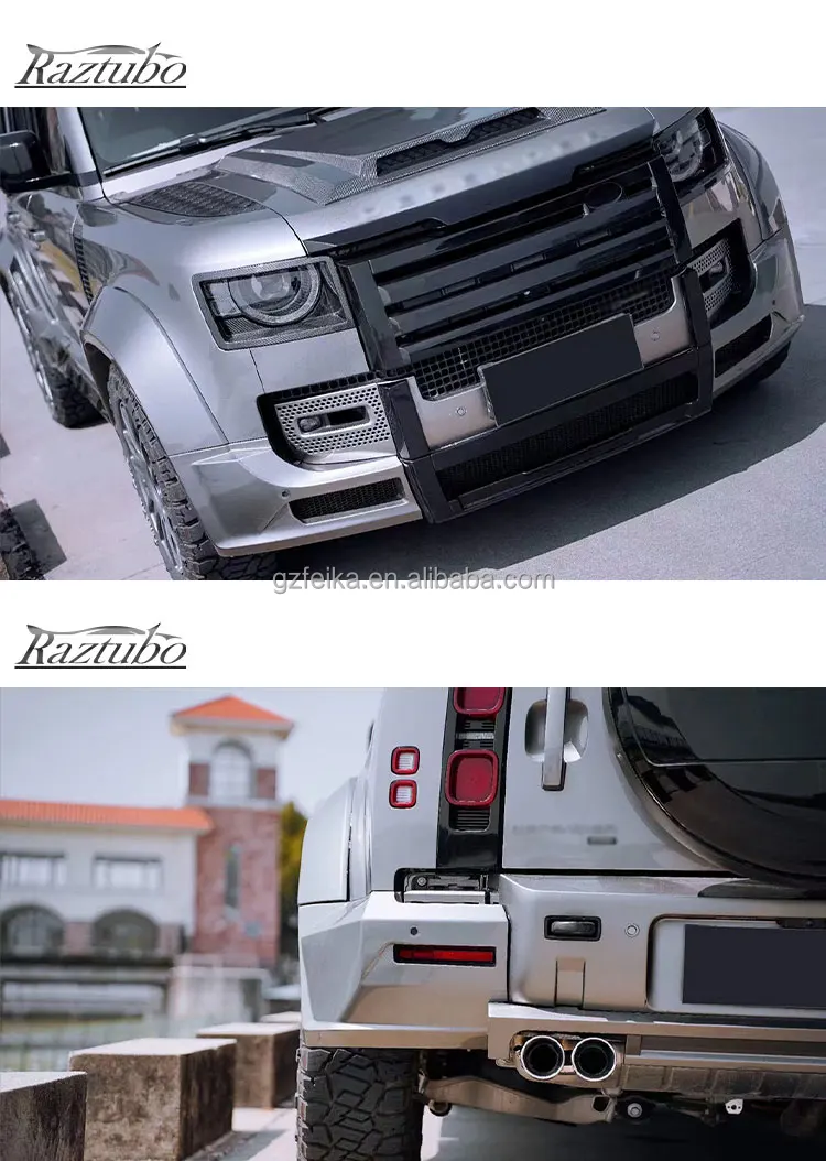 Upgraded Lum Wide Body Kit Front Lip Grill Rear Lip Door Panel Wide ...