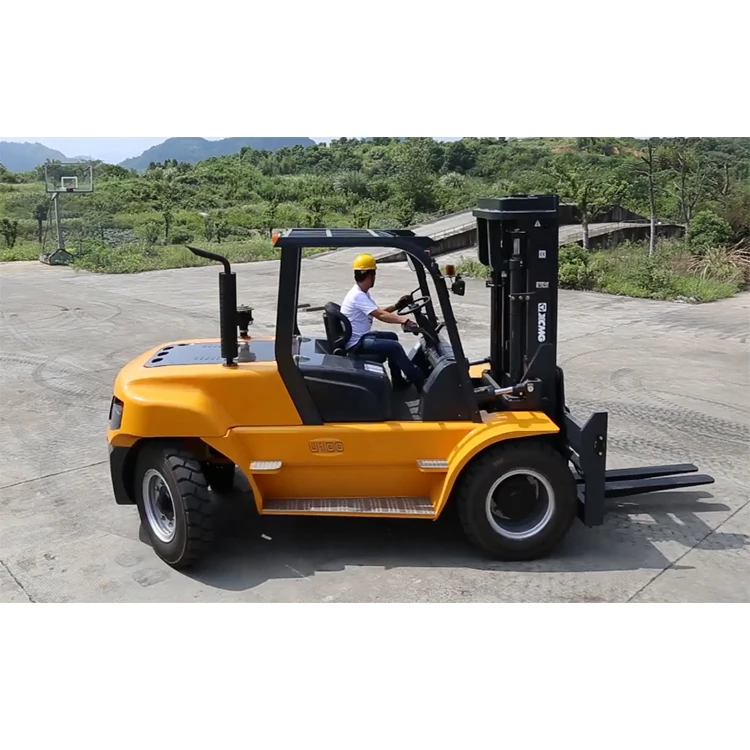 Xcmg Official All Wheel Drive Fork Lift Fd60t 6000kg Off Road Fork Lift ...