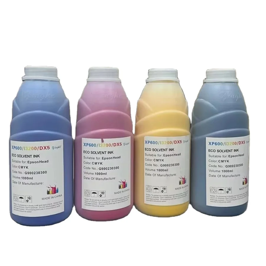 Yinghe ECO Solvent Ink CMYK for banner printer ink 1000ml=1L| Alibaba.com