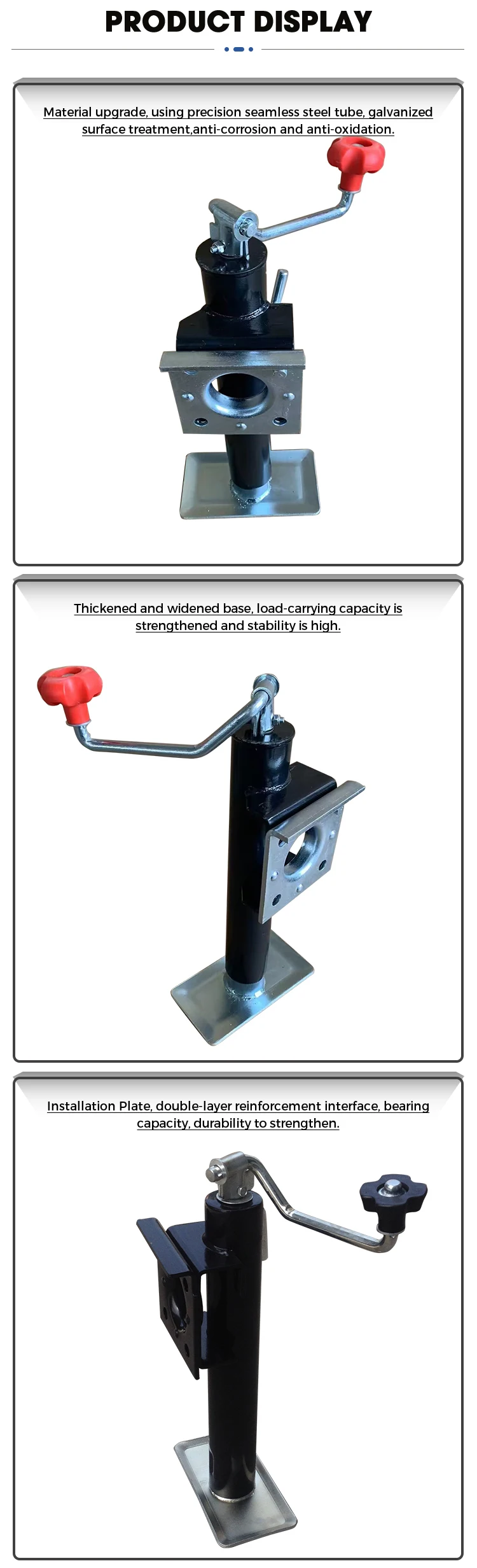 Jockey Wheel Trailer Jack Trailer Jack Coupler Trailer Jacks - Buy ...