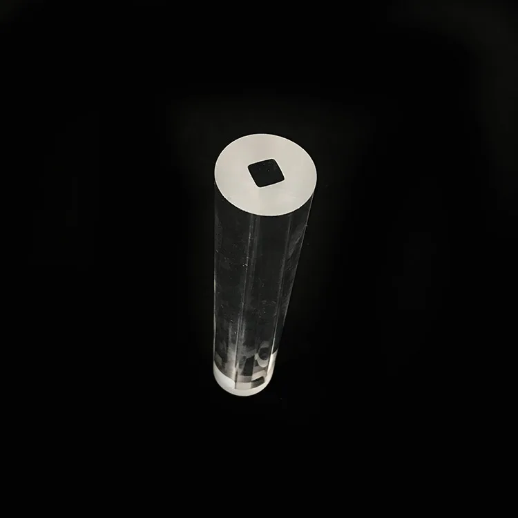 High Temperature Transparent Quartz Cylinder Tube