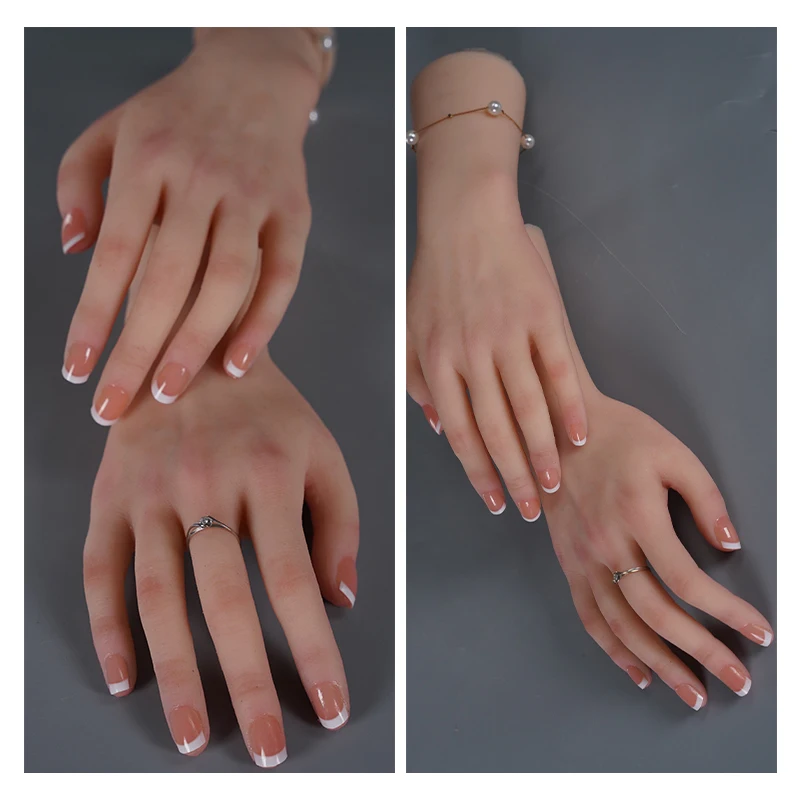 Eta Realistic Silicone Prosthetic Hand - Perfect for Practice