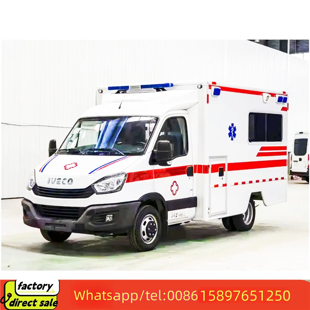 Ambulance Truck diesel Highway Ambulance Vehicle Emergency Medical ...