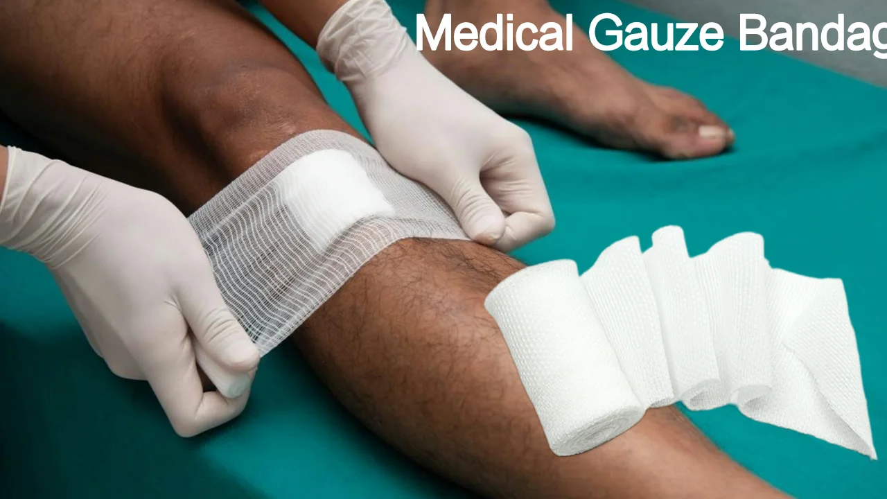 Medical Surgical First Aid Sterile Bandage Confirming Gauze Roll ...