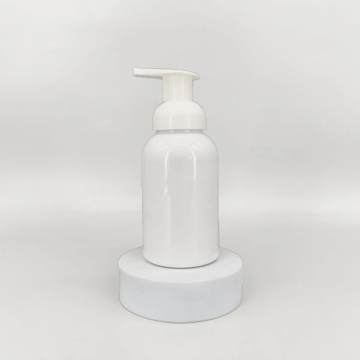 Refillable PET Plastic Bottle Clear Green White Color Hand Wash ...