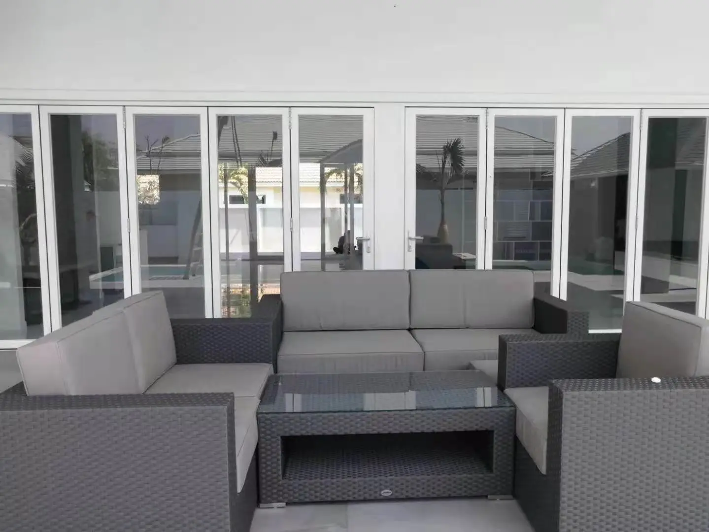 Wanjia Aluminum Hurricane Impact Windows Soundproof Windows Energy Efficient Casement Window ...