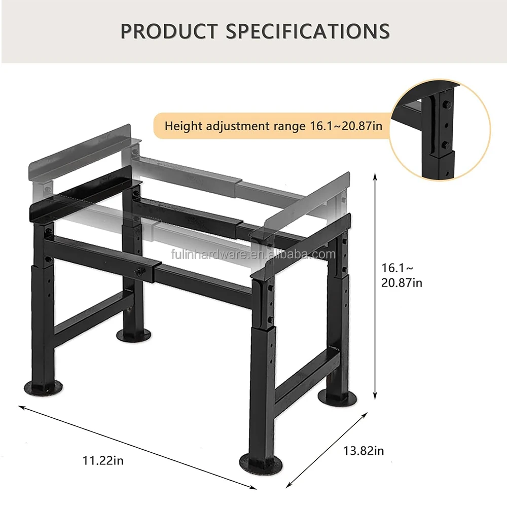Adjustable Metal Bee Hive Stand - Heavy Duty & Detachable