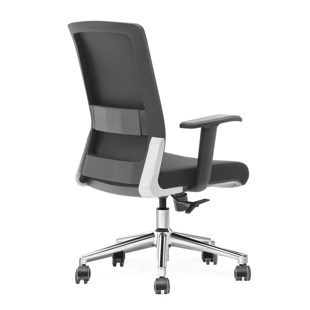 Modern Executive Office Chair Adjustable Comfortable Fabric And Metal ...