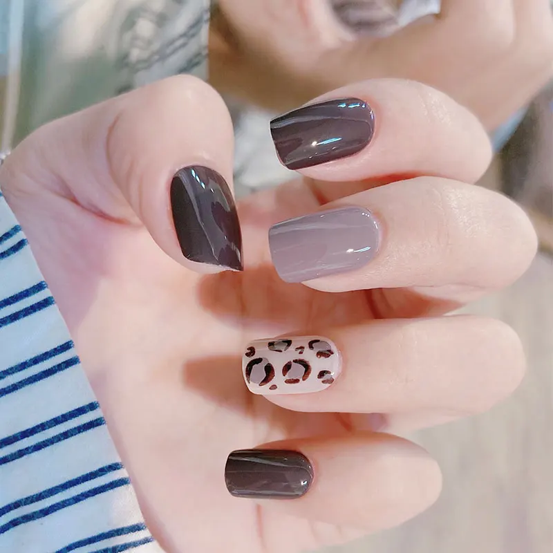 Wholesale Acrylic Artificial Nails Handmade Press On Nails Customized ...
