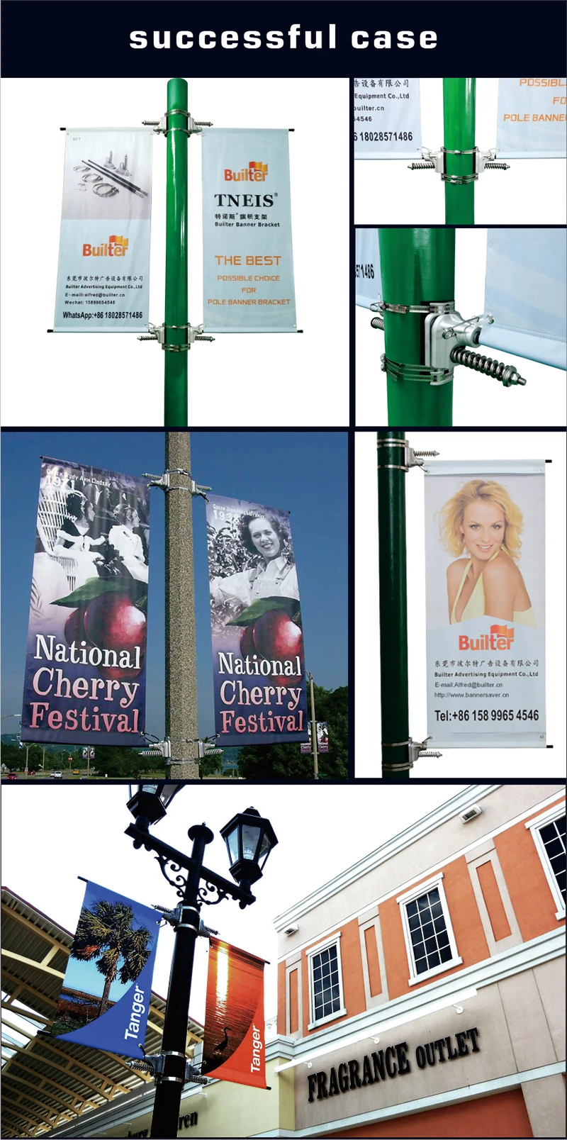 Light Pole Flag Holder - Secure Your Banner Efficiently