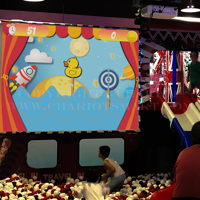 Basic Version Interactive Wall Ball Game Projection System With Crazy ...