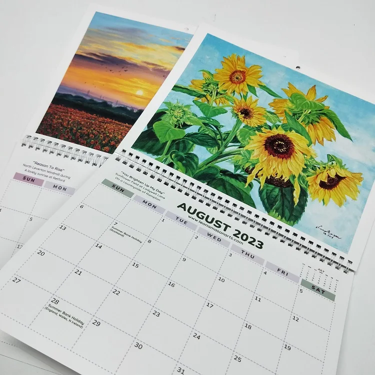 2023 Custom Promotional Calendars - Wall Calendar Printing