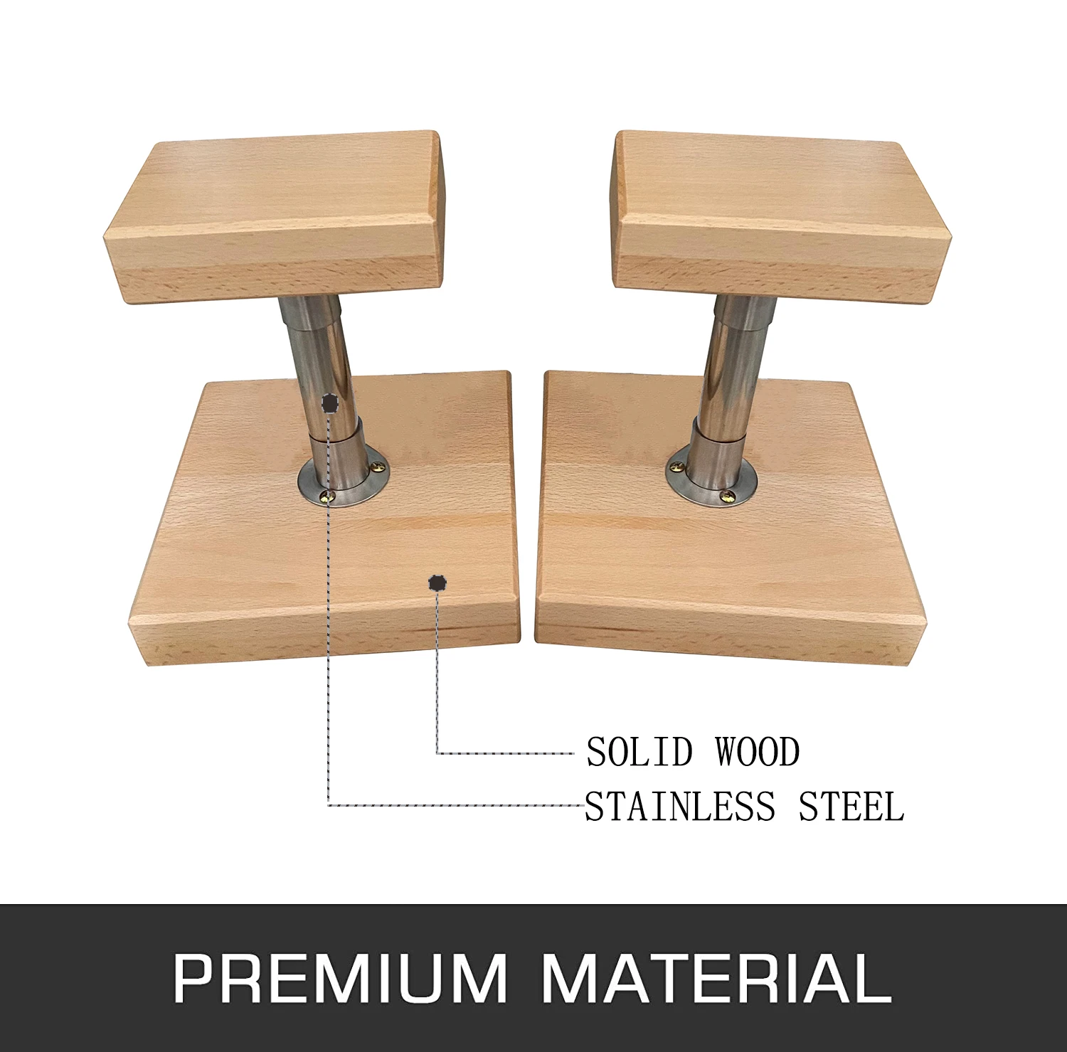 Gymnastics Inversion Yoga Balance Trainer Wood Hand Stand Cane For Yoga ...