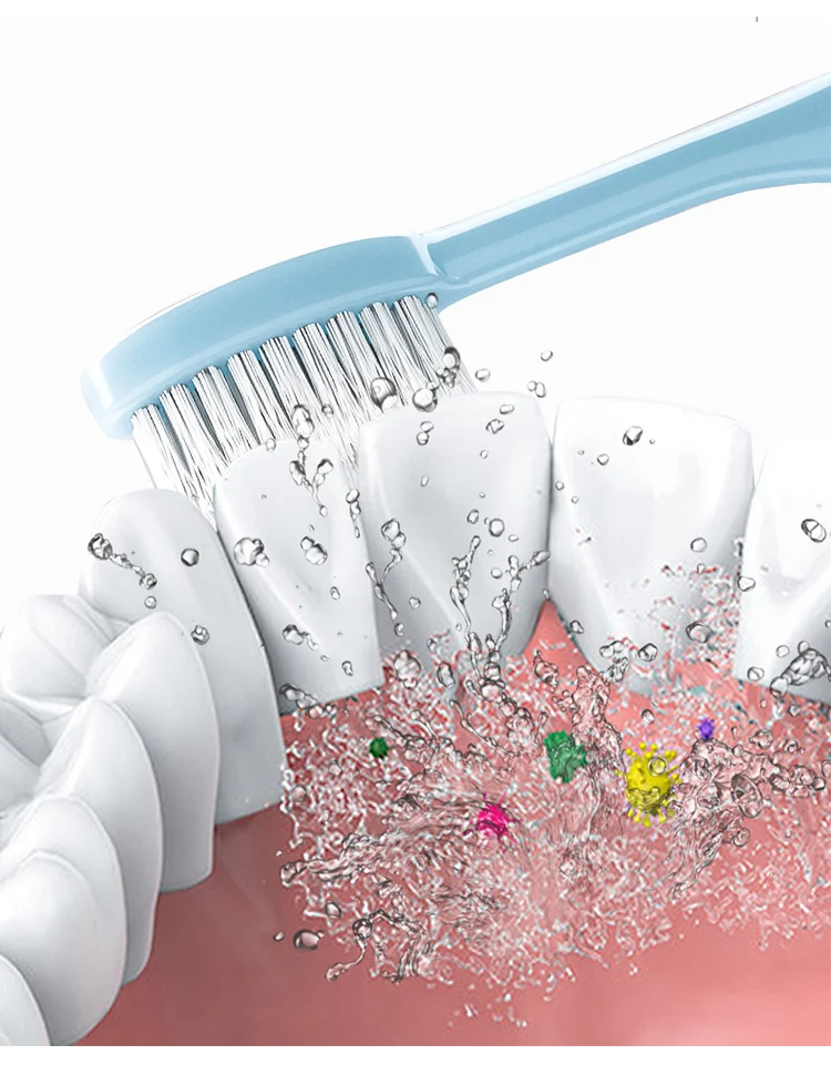 Foldable Travel Toothbrush with Built-in Toothpaste Case