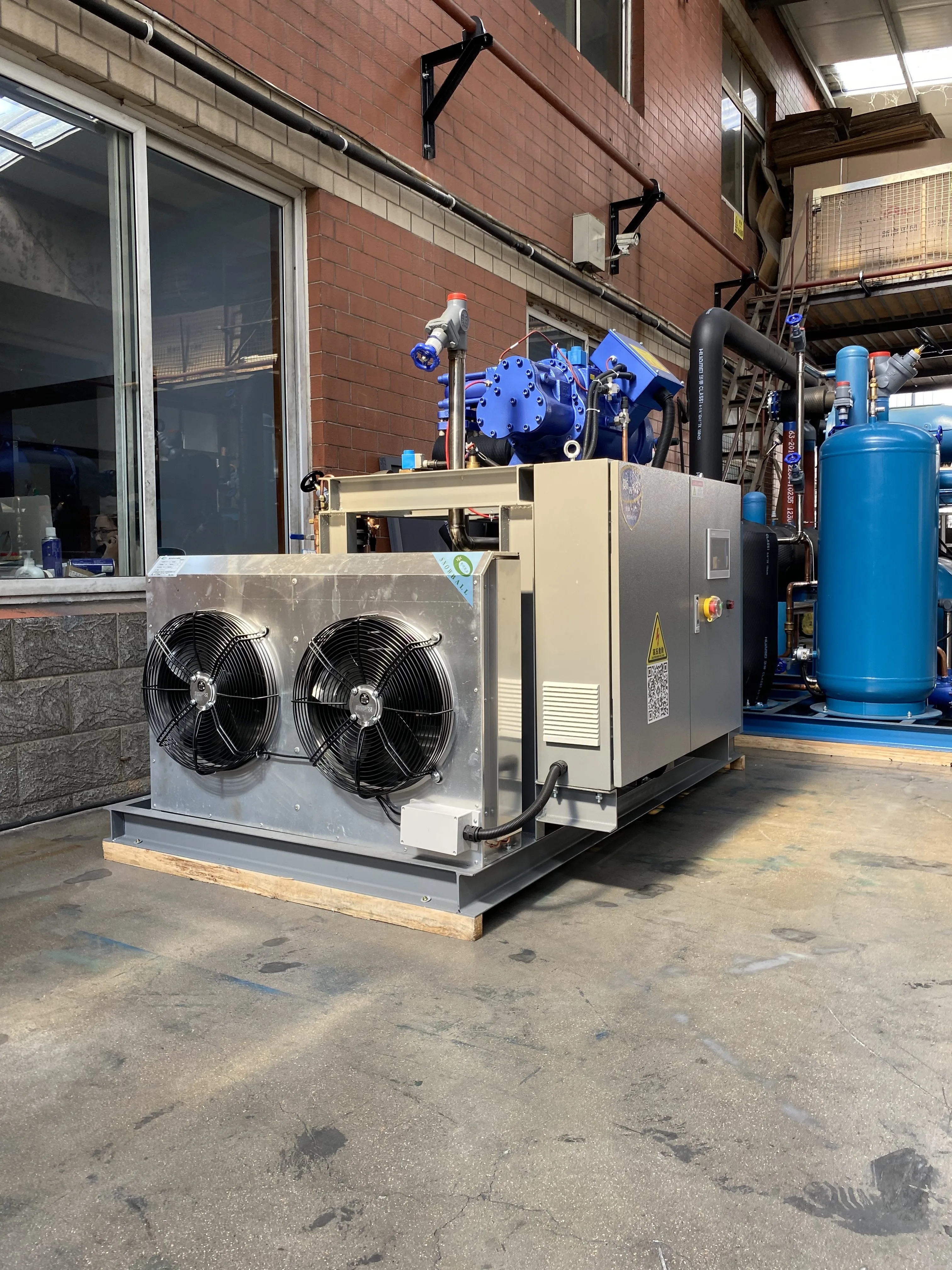 Walk In Freezer Compressor Condensing Unit For Refrigeration System ...