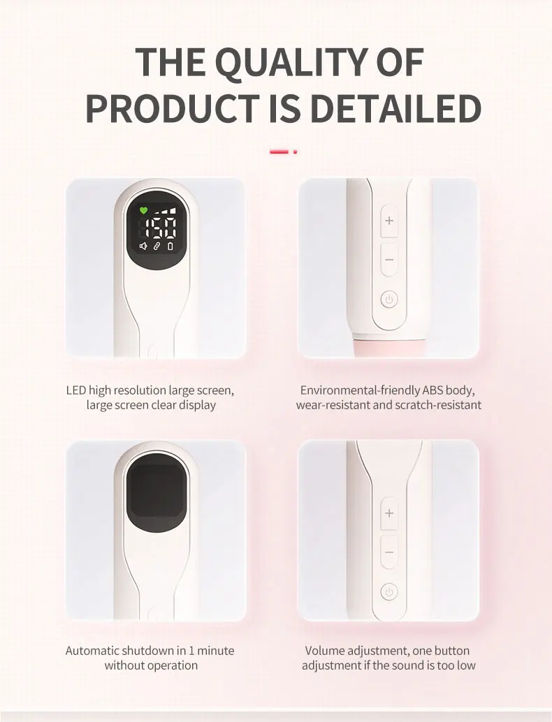 CONTEC10D Ultrasound Fetoscope - Digital Doppler Ultrasound