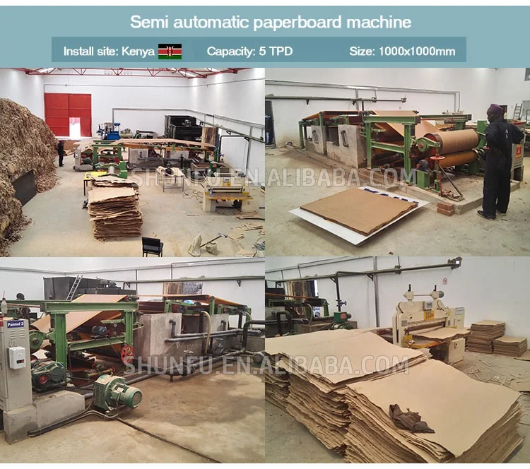 Pulp Recycle Kraft Paperboard Product Making Machinery for Making ...