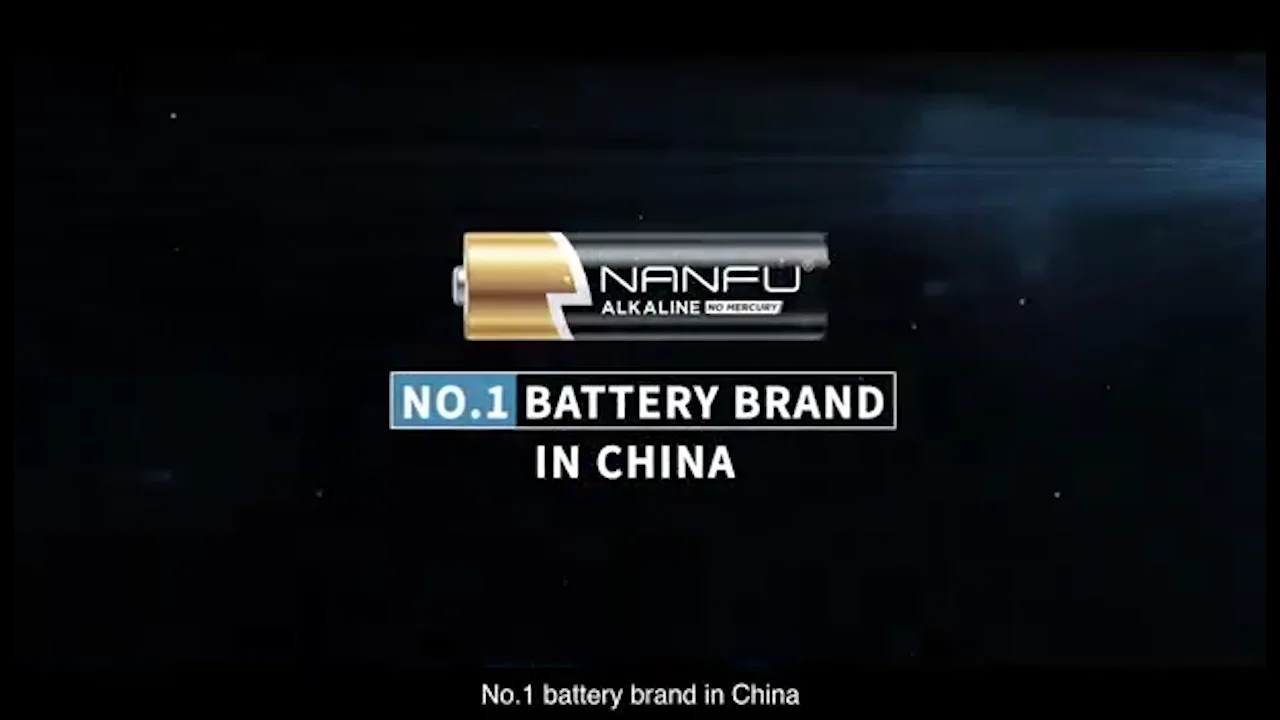 Lr20 Nanfu D Size Alkaline Batteries 1.5v D Heavy Duty - Buy D Size ...