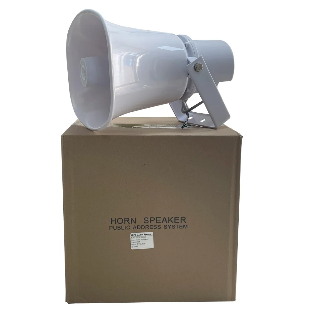 Outdoor Speaker System Horn Speaker 30w Supports Ip Network Protocol ...