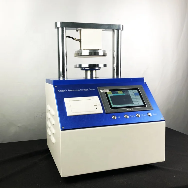 Digital Type ECT RCT PAT Ring Crush Strength Testing Machine