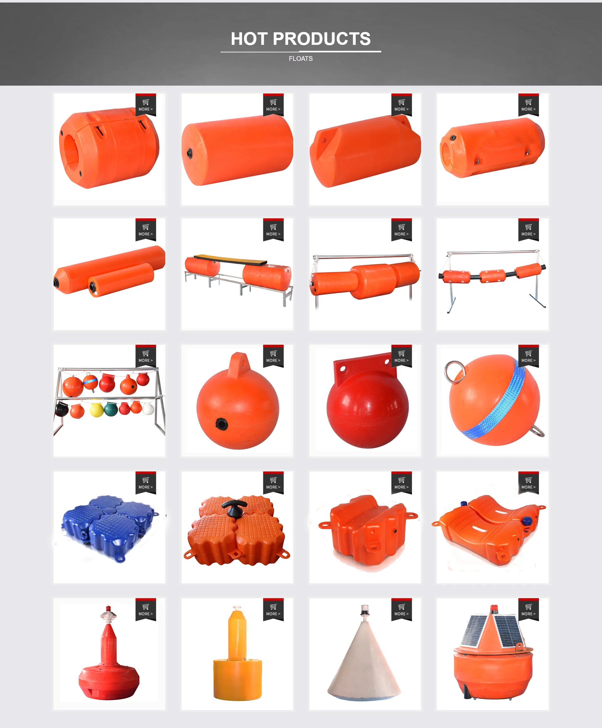 River Dock Marking Navigation Polyethylene Buoy Plastic Channel ...
