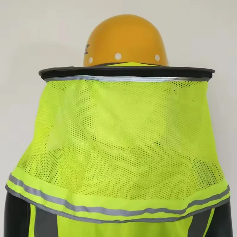 Summer Mesh Sun Shade Safety Helmet Breathable Construction Safety ...