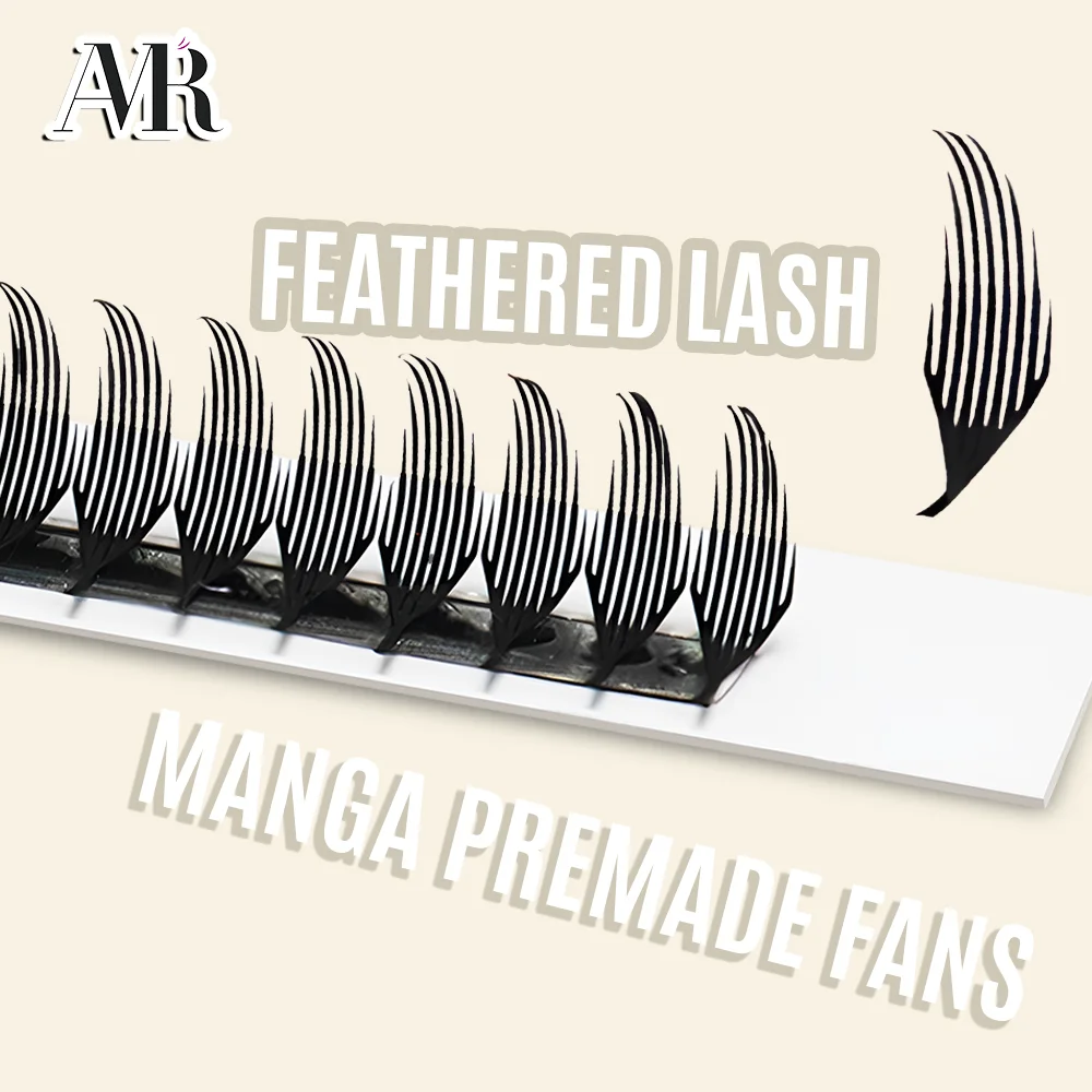 Flake Lashes Comic Tower Tip Eyelashes 8-15mm Comic Wing Lashes New ...
