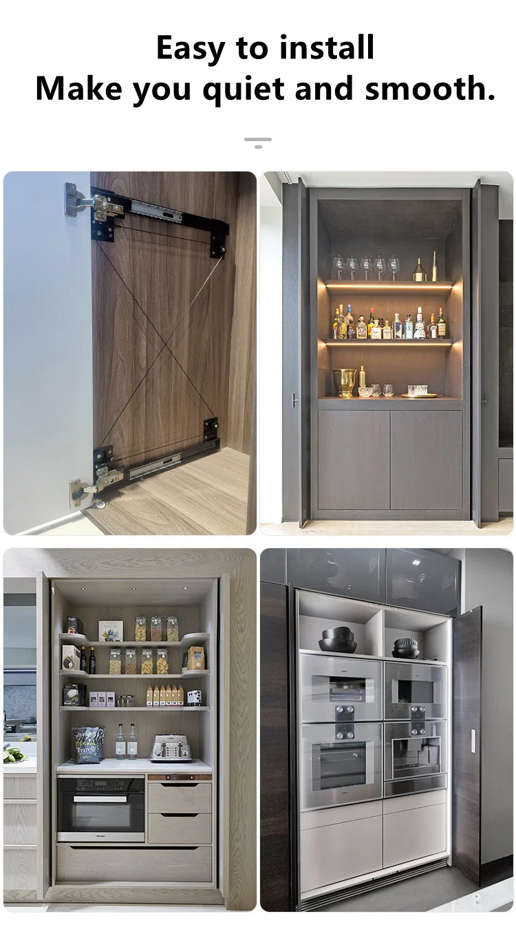 Pocket Door Slide System for Cabinets - Easy Installation, Modern ...