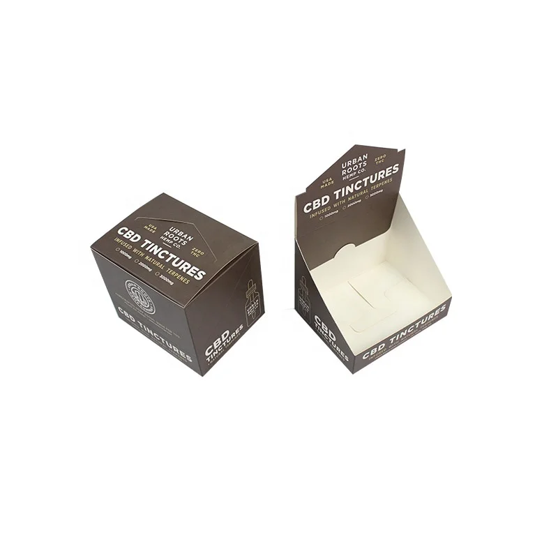 Merchandising Folding Drugstore Pharmacy Cardboard Shipper Display Box ...
