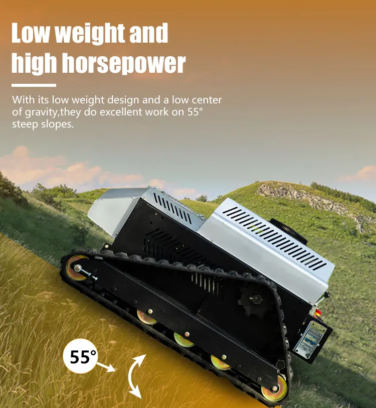 Garden Machine Brush Cutter - Robotic Lawn Mower Flail Mower