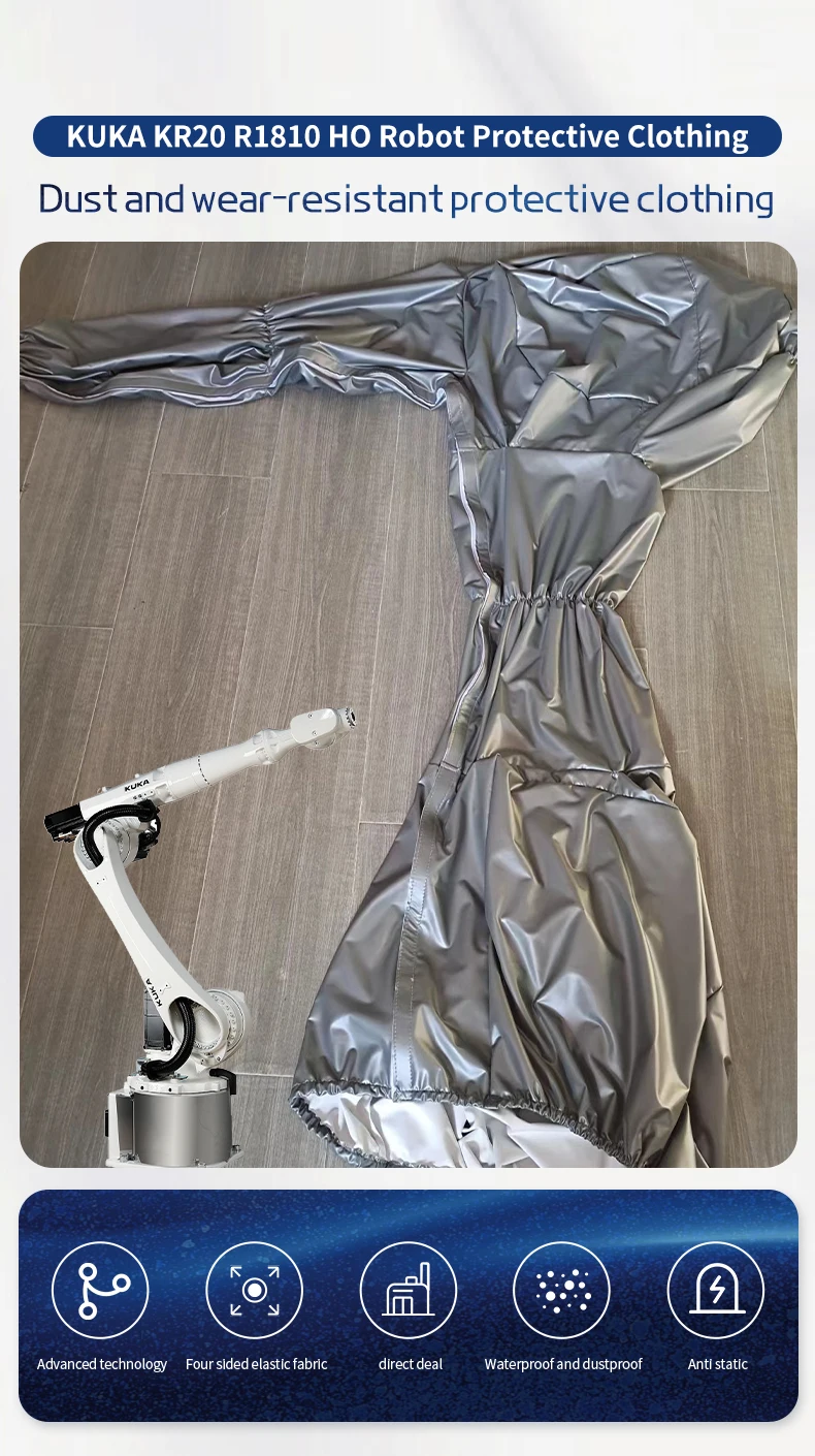 Custom Logo Robot Cover Dustproof Anti-static Robot Welding Suit ...