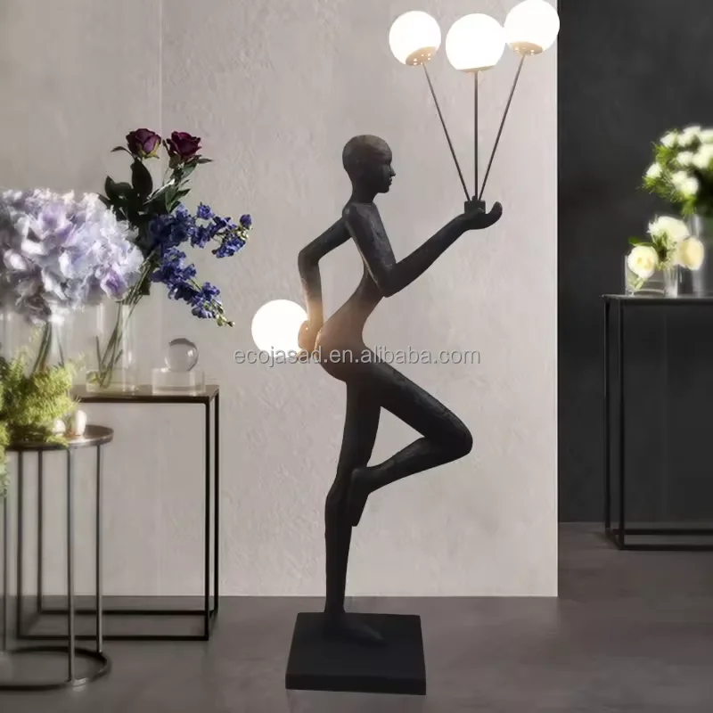 SCULTORE Luxury Abstract Figure - Artistic Lamp Sculpture