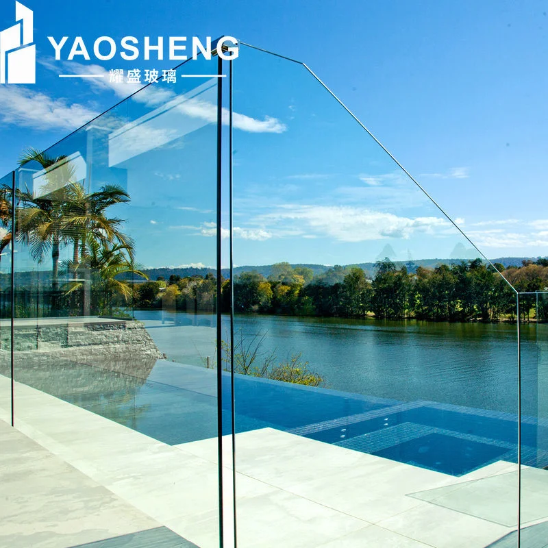 Glass Balustrade Profile Railing Glass Clip Patio Stair Handrail ...