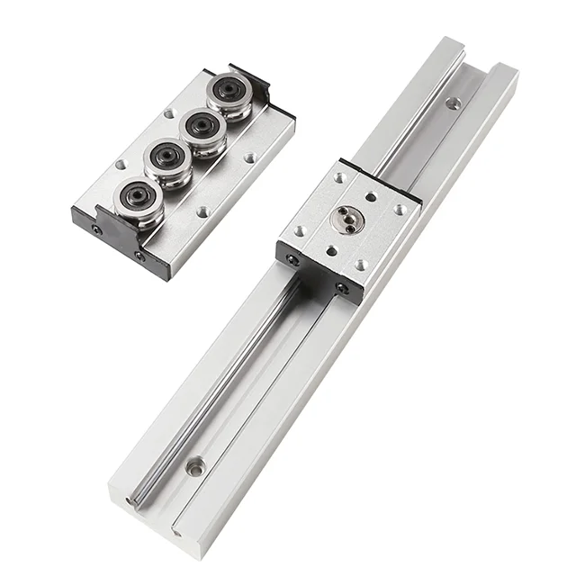 Internal dual shaft linear guide rail 28mm width rectangle linear rail ...