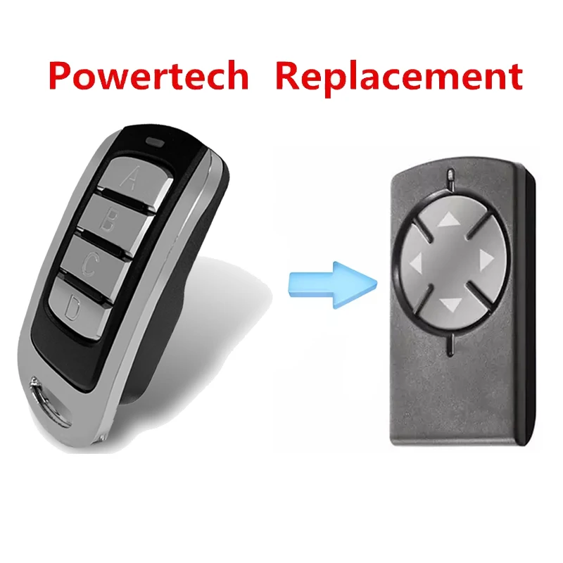 Universal 433mhz Powertech Remote Control for Garage Doors