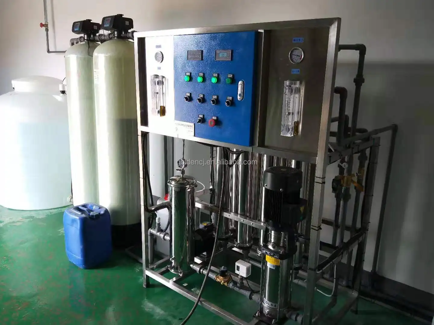 2000LPH Industrial Drinking Water Generator RO Filtration Plant Reverse ...