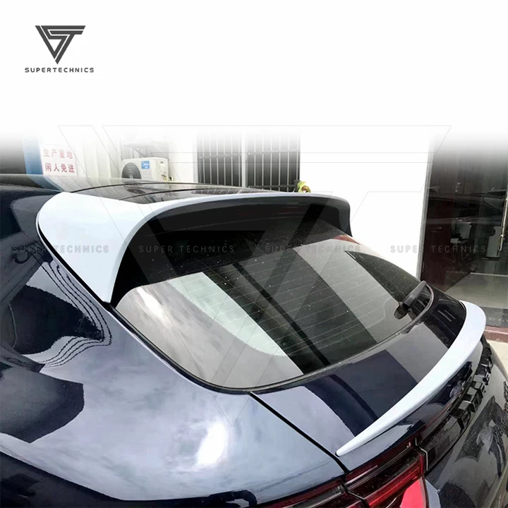 M Style Carbon Fiber Middle Spoiler For Porsche Panamera 971 2017-2018 ...