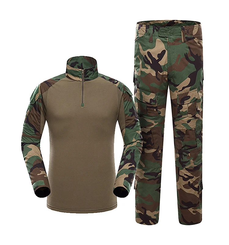 G2 Tearproof Tactical Combat Suit Camouflage Green Equipment Tactical ...