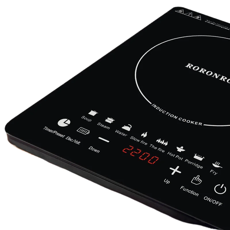 Electric 2200w Touch Control Stove Heating Radiant Infrared Cooker ...